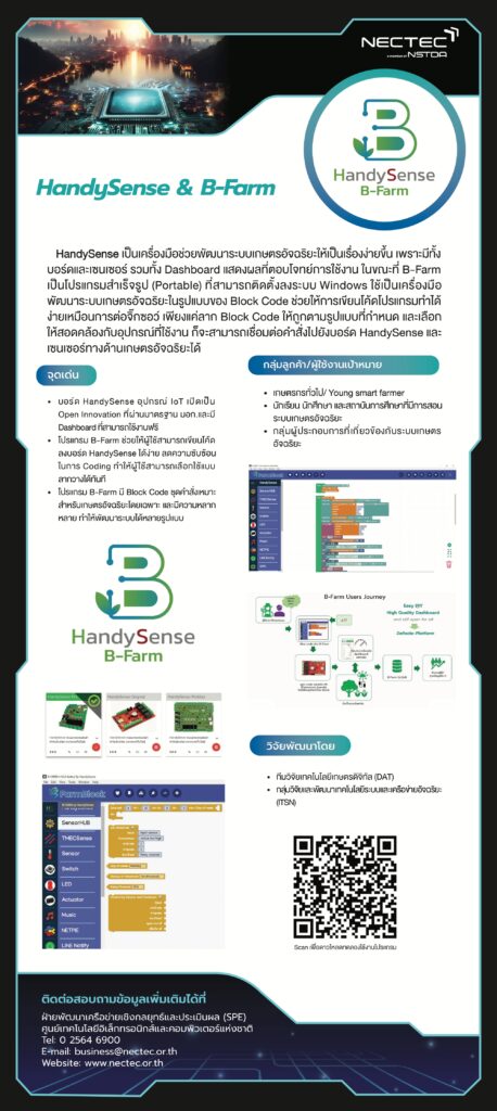 NECTEC-ACE 2024 | HandySense & B-Farm
