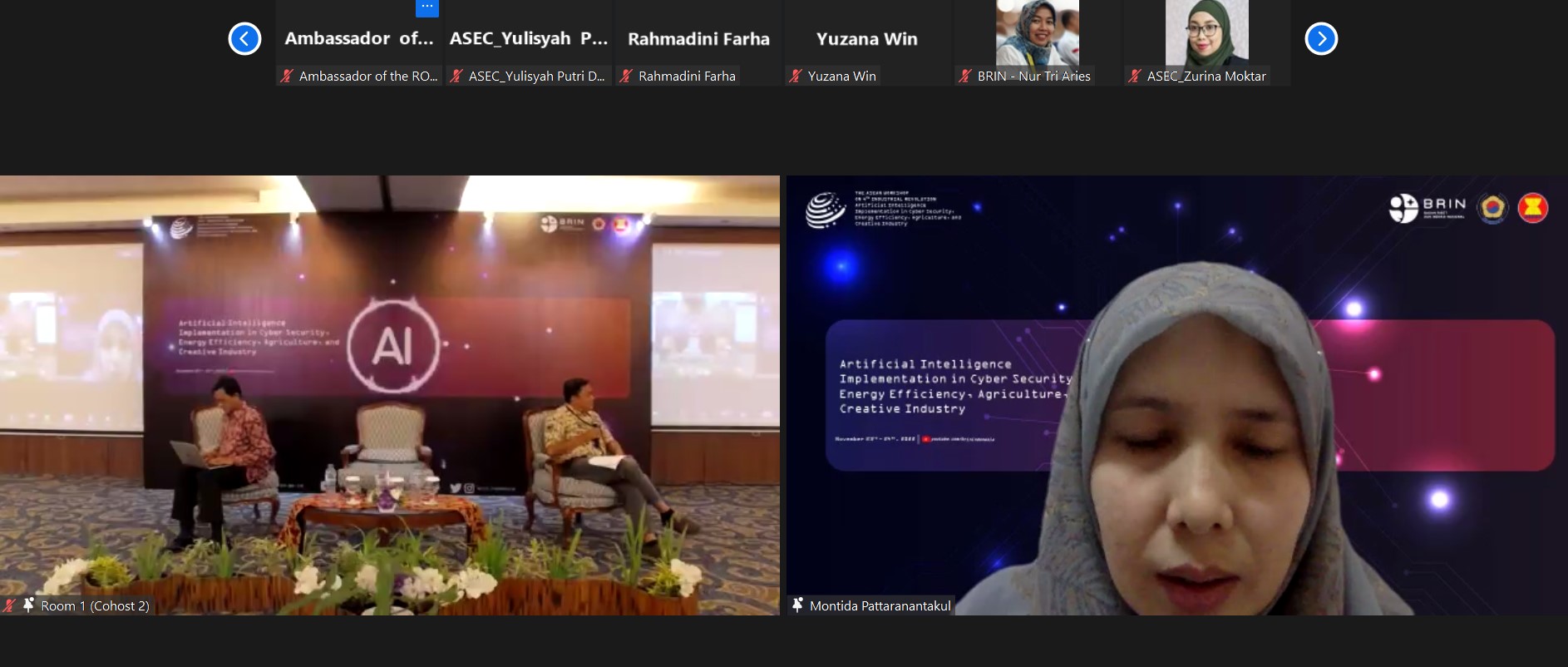 NECTEC researchers were Thailand representatives to present on “AI on Energy Security ...