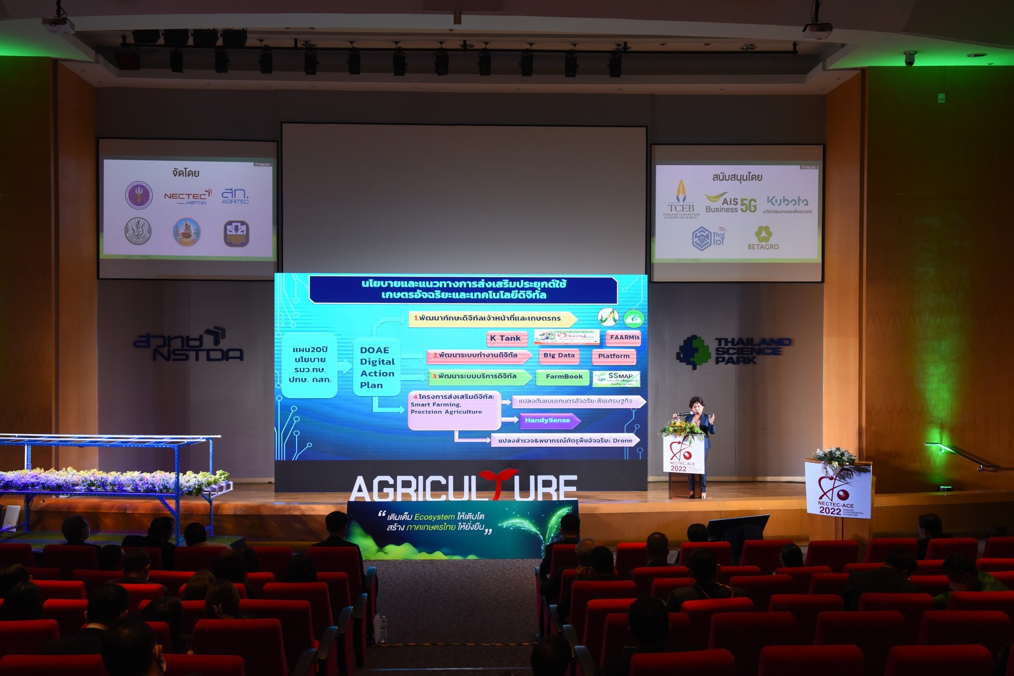 NECTEC-ACE 2022 | กรมส่งเสริมการเกษตรพร้อมเป็นสื่อกลางนำเทคโนโลยีดิจิทัลจากทุกภาคส่วน ส่งเสริม ...