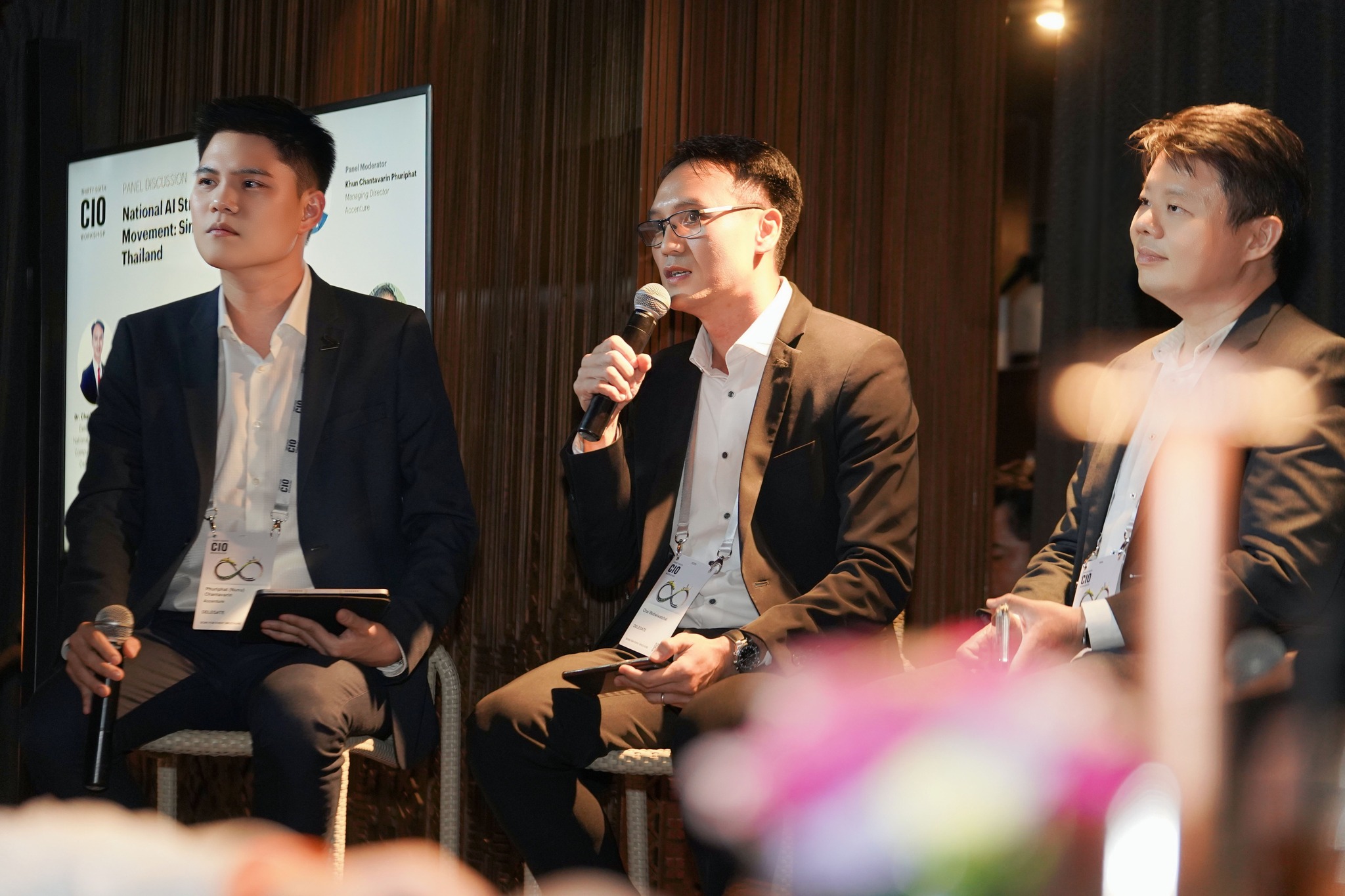 เนคเทค สวทช. ร่วมแชร์มุมมองแผนปฏิบัติการ AI ประเทศไทย ในเสวนา "National ...